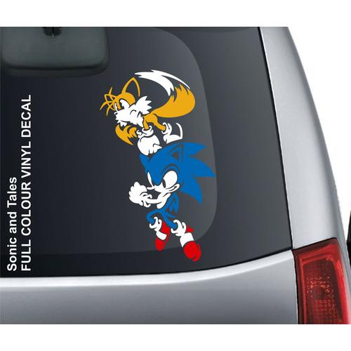Jual Sticker Cutting Sonic and Tails Game PC PS - Small - Kab. Garut ...