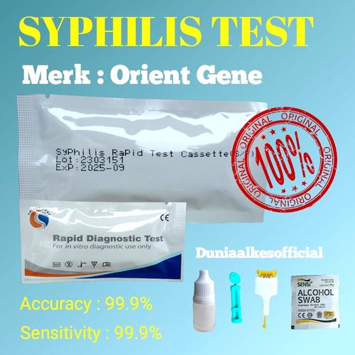 Jual Alat Uji TP Syphilis Card | Sifilis Test Akurat Mandiri 1Set ...