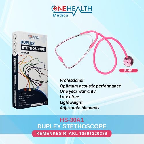 Jual Stetoskop OneHealth HS-30A1 / Duplex Stethoscope One Health ...