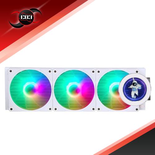 Promo PRIME PREMIUM ANIMA 360MM WHITE - Liquid Cooler LCD Display ...