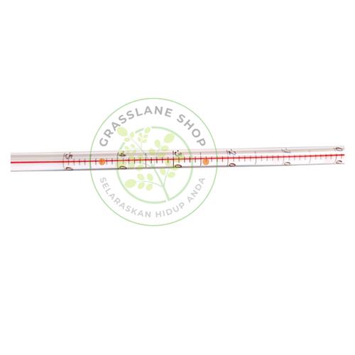 Jual Thermometer Kaca Glass Air Laboratorium -50+50 Al Hisamatsu Jepang ...