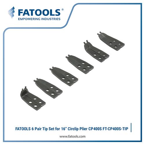 Jual FATOOLS CP400S-TIP Tip Set for 16" Circlip Plier CP400S Tang Snap ...
