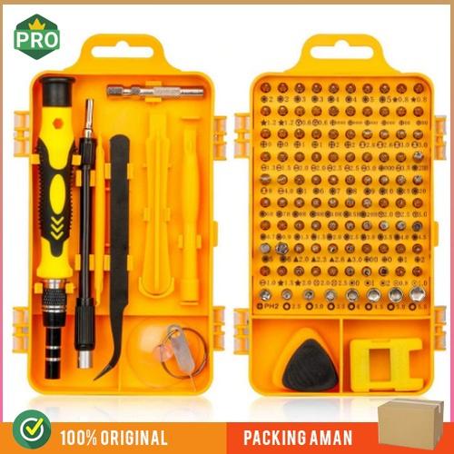 Jual 115 IN 1 PROFESIONAL OBENG SET PRESISI OBENG SET MULTI-FUNGSI ...