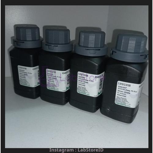 Jual Silver Nitrate Perak Nitrat AgNO3 100 Gram (AR) | Merck 1.01512. ...