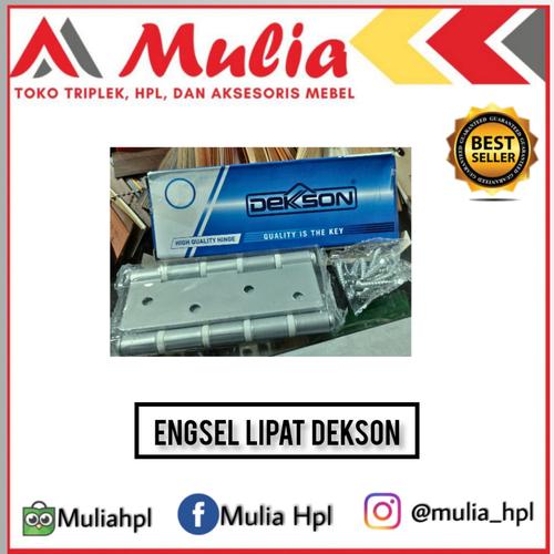 Jual ENGSEL LIPAT DEKSON 4 INCH SS - Kab. Sukoharjo - Muliahpl | Tokopedia