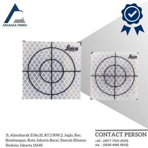 Jual Survey Reflector Sheet / Reflective Tape Target/ Sticker ukuran ...