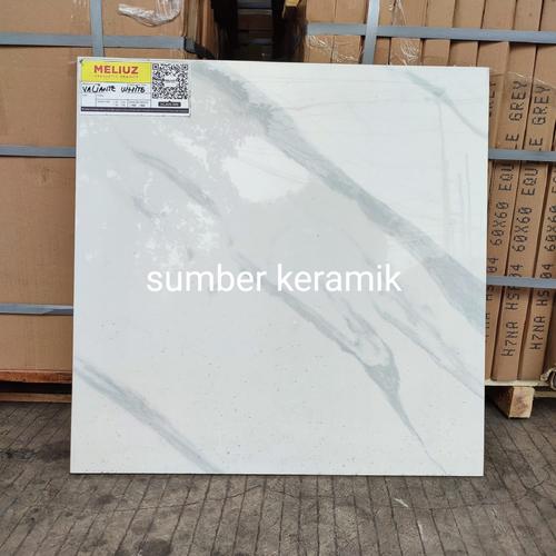 Jual Granite lantai 60x60 Veliante white / Meliuz / Glazed Polished ...