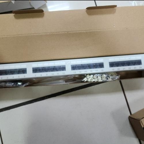 Jual datwyler patch panel cat 5e 24port include modular - Jakarta Pusat ...