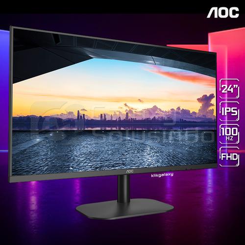 Promo AOC 24B2H2 24 Inch IPS 4ms 100Hz FHD HDMI Monitor Cicil 0% 3x ...
