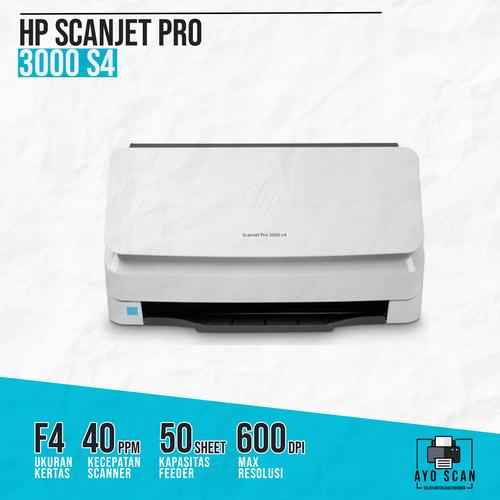Jual Scanner HP Scanjet Pro 3000 S4 Duplex ADF - 40ppm - A4/Legal/Folio ...