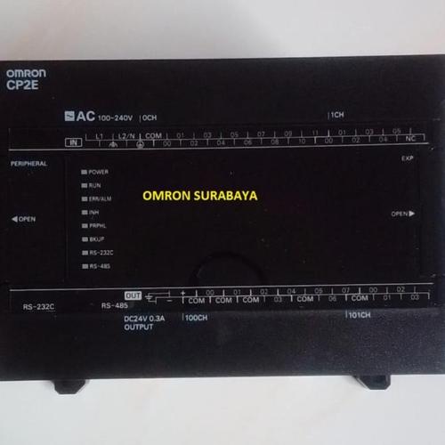 Jual Plc Omron Cp2E-S30Dr-A Cp2E S30Dr A Original - Jakarta Selatan - Indotech Automation ...