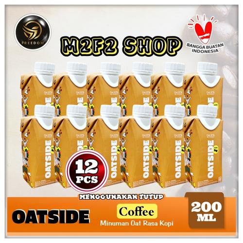 Jual OATSIDE Mini Coffee Oat Milk Susu Gandum Kotak UHT - 200 ml (12 ...