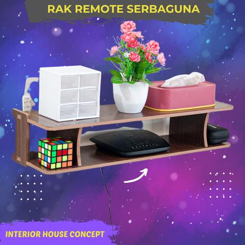 Promo Tempat Remote Dinding Tempel Rak TV STB Modem Router Dinding ...
