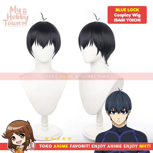 Jual Wig Cosplay Anime Blue Lock : Isagi Yoichi Rambut Palsu - Kab ...