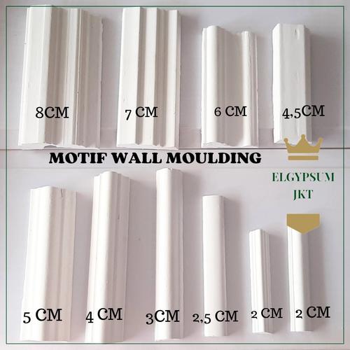 Jual WALL MOULDING GYPSUM DINDING ( ELGYPSUM.JKT) - MOULDING 6 CM ...
