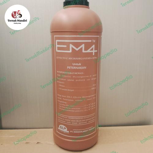 Jual EM4 Peternakan 1 liter Probiotik menggemukkan ternak Menghilangkan ...