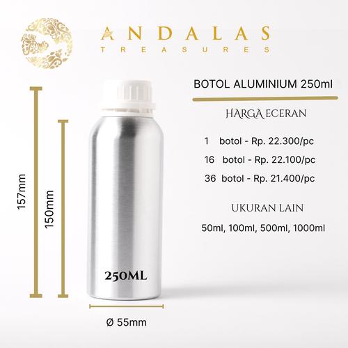 Jual Botol Kosong Aluminium 250 ml Baru Ber-standar Internasional ...