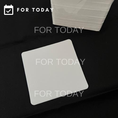 Jual Coaster Tatakan Gelas Kertas Persegi / Kotak 9cm isi 250pcs ...