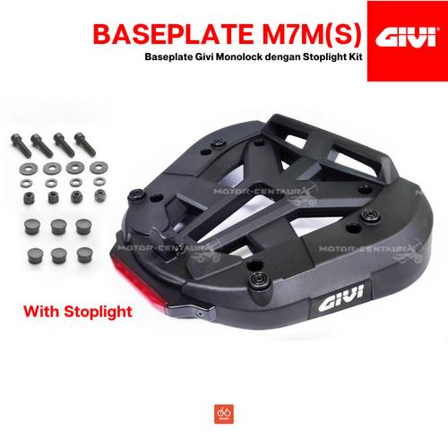 Jual Baseplate GIVI M7M M7 Monolock Stoplight Tatakan Box Motor - Kota ...