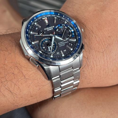 Jual Casio Oceanus OCW G-1000 GPS Hybrid Titanium - Kota Depok ...