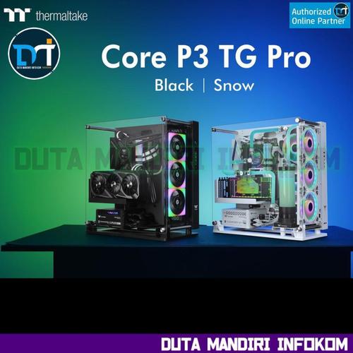 Jual Thermaltake Core P3 TG PRO - Open Frame Mid-Tower ATX Gaming Case - Black Edition - Jakarta ...