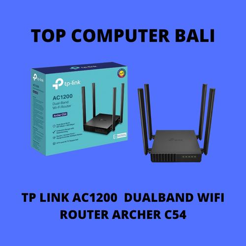 Jual TP LINK ARCHER C54 AC 1200 DualBand WiFi Router / Tp Link C54 ...