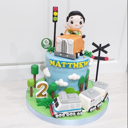 Jual KUE ULANG TAHUN TEMA KERETA API DIA . 15CM - Jakarta Timur ...