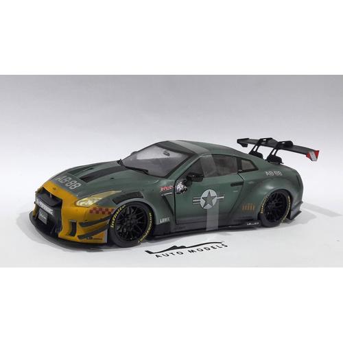 Jual 1/18 SOLIDO NISSAN GT-R R35 LBW BODY KIT 2.0 ARMY FIGHTER 2022 ...