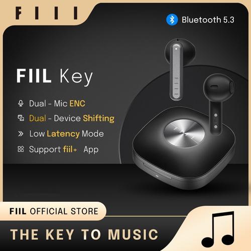 Jual Fiil Key TWS Earbuds Earphones Bluetooth 5.3 Dual Mic ENC Dual Device - TWS - Kota ...