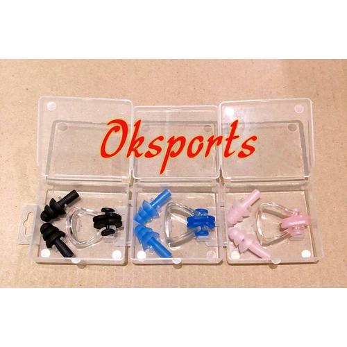 Jual Penutup Hidung Telinga Renang Berenang Diving - Biru - Jakarta ...