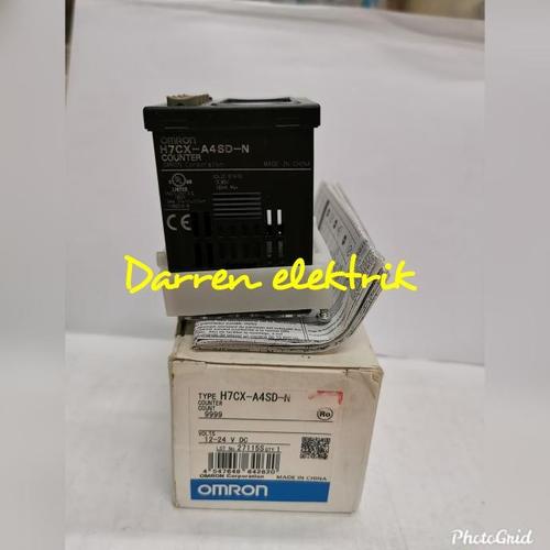 Jual Counter Omron H7Cx-A4Sd-N, 12-24Vdc - Jakarta Selatan - Indotech Automation | Tokopedia