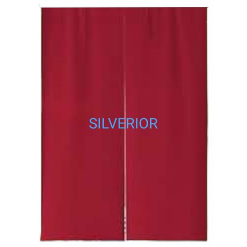Jual Noren Kain Tirai Gorden Pembatas Pintu Ruang Jepang Polos Merah ...