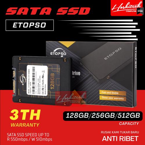 Jual SSD 512GB ETOPSO SSD 256GB 128GB SATA - 128GB - Kota Surabaya ...