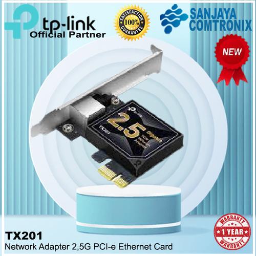 Promo Tp-Link TX201 2.5 Gigabit PCIe Network Adapter 2,5GB - Jakarta ...