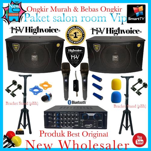 Jual paket salon speaker Sound 10 inch Highvoice Voyager 10 pro karaoke ...