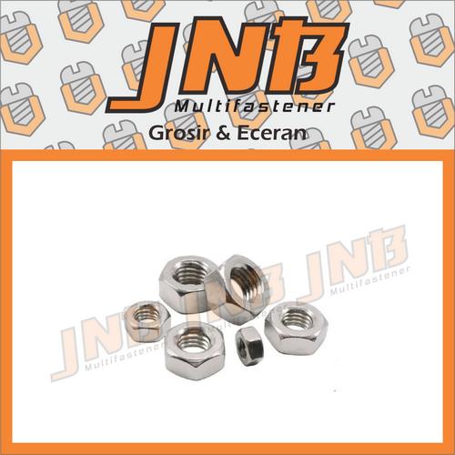 Jual Mur Hex Stainless SUS304 M3 M4 M5 M6 M8 M10 M12 M14 M16 M18 M20 ...