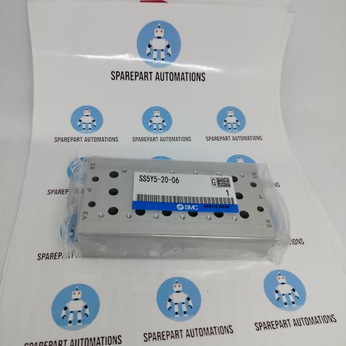 Jual SMC SS5Y5-20-06 Manifold for SY5000 Series SS5Y5 ~ 6 Station ...