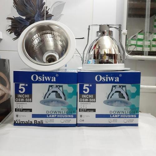 Jual Kap Lampu Downlight Fitting Plafon OSIWA 3.5 4 5 PUTIH Rumah ...