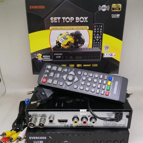 Jual EVERCOSS SET TOP BOX DIGITAL TV RECEIVER FHD - Kota Medan - Aitoko ...