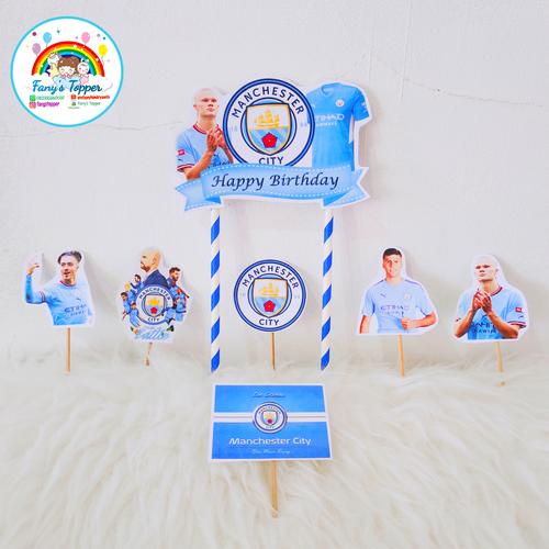 Jual Topper Manchester City Topper Happy Birthday Topper Ulang Tahun ...