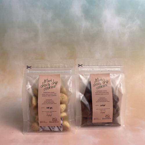 Jual Mini cookies belgian choco chip gluten free mirip cookies famous ...