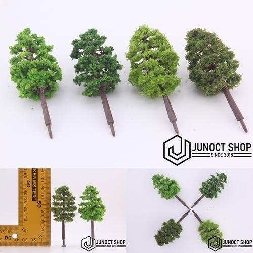 Jual Miniature Maket Pohon Hijau 70mm 7cm Dekorasi Diorama Plastik ...