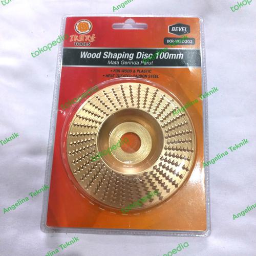Jual wood shaping disc 100mm ikura/mata gerinda parut 100mm ikura ...