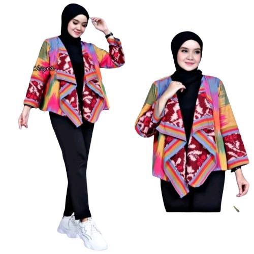 Jual Outer Etnik Tenun Ikat Troso Outer Batwing Outer Tenun OT35 - Kab ...