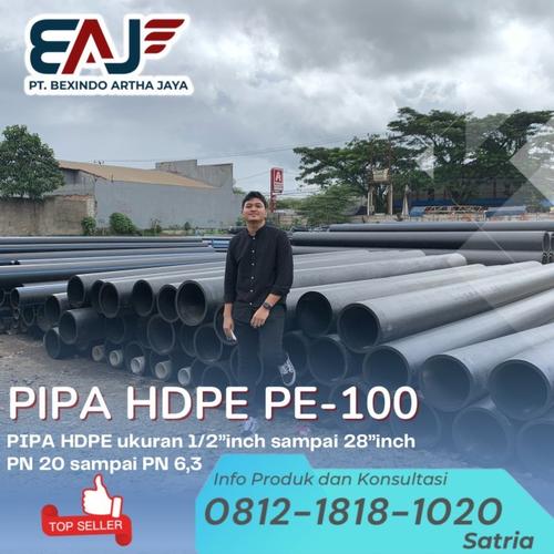 Jual Pipa Hdpe 8 Inch (Tebal pipa 11,9mm) 1 Batang panjang 6 meter ...
