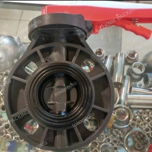Jual Butterfly Valve PVC 4" inch Lever Handel - Jakarta Barat - VILLA ...