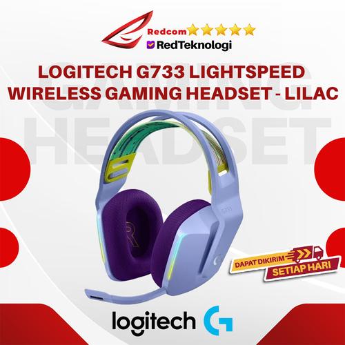 Promo Logitech G733 LIGHTSPEED Wireless Gaming Headset - lilac Cicil 0% ...