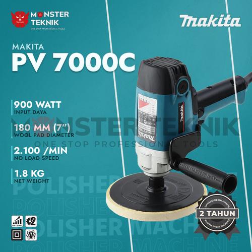 Jual Alat Poles 7" Makita PV 7000 Pemoles BEST Finisher Polisher ...