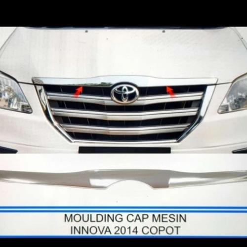 Jual HOOD moulding list kap mesin grand Innova 2012-2013-2014-2015 ...