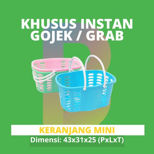Jual Keranjang Jinjing Mini / Keranjang Mini Handle / Keranjang Plastik ...